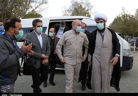 ادای احترام رئیس مجلس شورای اسلامی به مقام والای شهدای کردستان به روایت