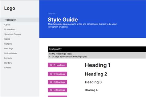 Ultimate Style Guide For Webflow Webflow