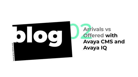 Arrivals Vs Offered With Avaya Cms And Avaya Iq