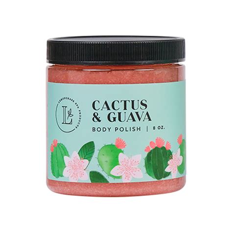 Lemongrass Spa Cactus Guava Body Polish Shop Lemongrass Spa