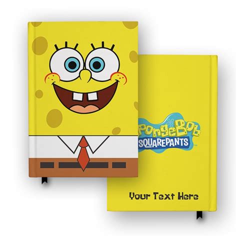 Jual Buku Catatan Notebook Spongebob Custom Nama Notes Diary Jurnal Agenda Shopee Indonesia