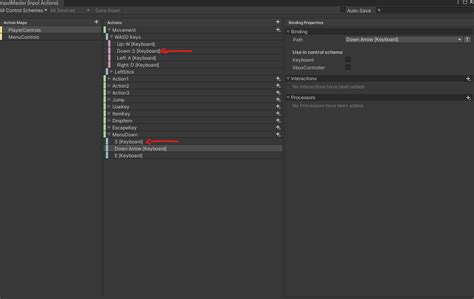 Input System Conflict Between Two Actions Runity3d
