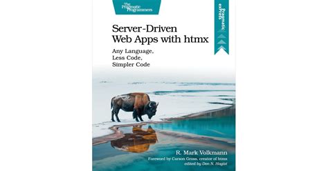 Javascript Tooling Server Driven Web Apps With Htmx Book