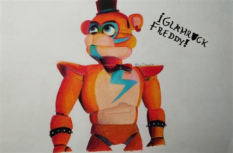 Fnafsb Glamrock Freddy In Paper By Kyragalahad On Deviantart