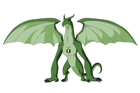 Ben 10 Alien Concept Dragon By Rmrlr2020 On Deviantart