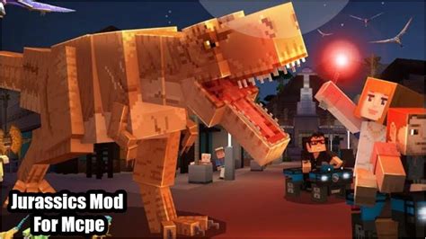 Jurassic Mods For Minecraft Dinosaurs Mods Pe Apk For Android Download