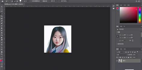 如何用ps将白底换成蓝底？ 即时设计
