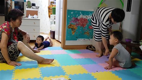 20180731 원숭이 엉덩이는 빨개 동요 할머니랑부르기 Youtube