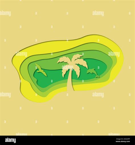 Beach Illustration Stock Vector Images Alamy