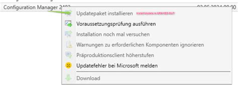 Unable To Perform Mecm Version Upgrade From 2309 Hotfix To 2403 Because The Upgrade Is