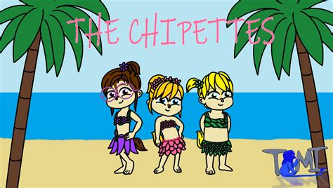 The Chipettes Bikini Flowers By Tommychipmunk On Deviantart