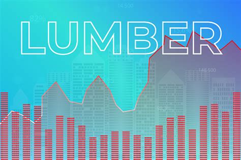 거래에 대한 가격 변화 그래프 차트 열 선 도시에서 파란색 금융 배경에 목재 선물 금융 파생상품 시장 개념 0명에 대한 스톡 벡터 아트 및 기타 이미지 Istock
