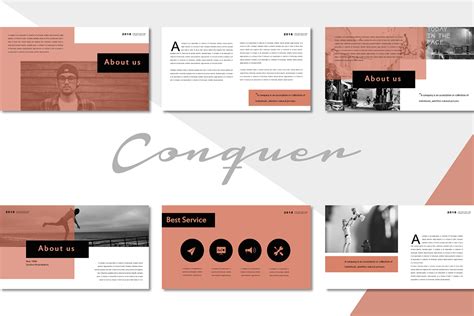 Free Conquer Powerpoint Template Free Design Resources