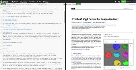 Overleaf Editable Latex Templates For Ieee Elsevier And Springer