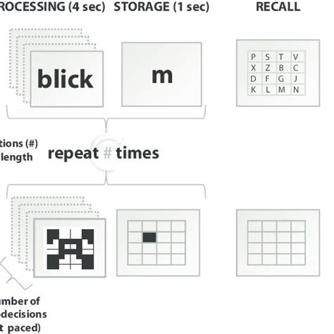 Schematic Depiction Of The Training Tasks Each Of The Training Download Scientific Diagram