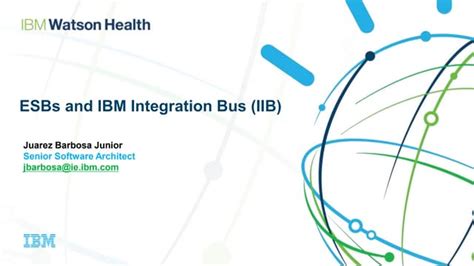 Overview Esbs And Ibm Integration Bus Pptx