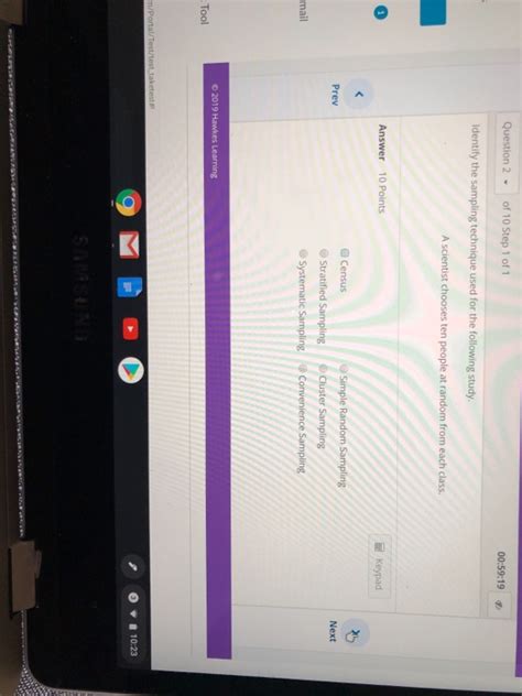 Solved Question Of Step Of Identify The Chegg