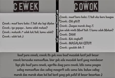 Nih Bedanya Cowok Sama Cewek