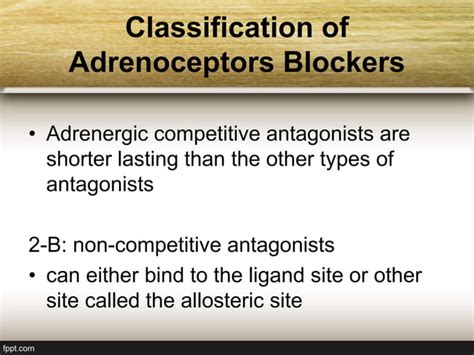 Adrenergic Blocking Agent Ppt