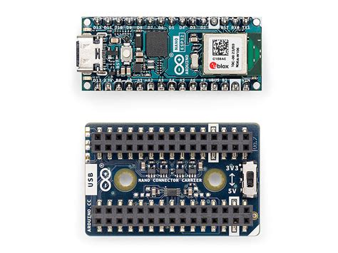 Arduino Nano Esp32 Connector Bundle Expand With Connector Carrier — Arduino Official Store