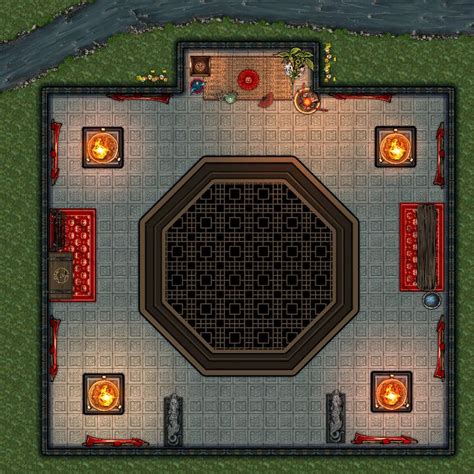 Oshs Dojo Dungeon Maps Fantasy Map Map