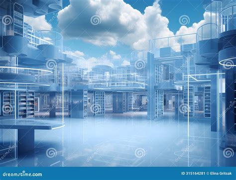 Cloud Storage Data Center Cloud Server Digital Cloud Cyber Security