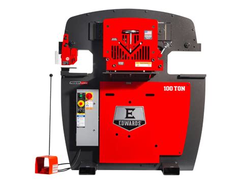 Edwards Iw100 3p230 Ac600 Ironworker 100 Ton With Powerlink 75 Hp