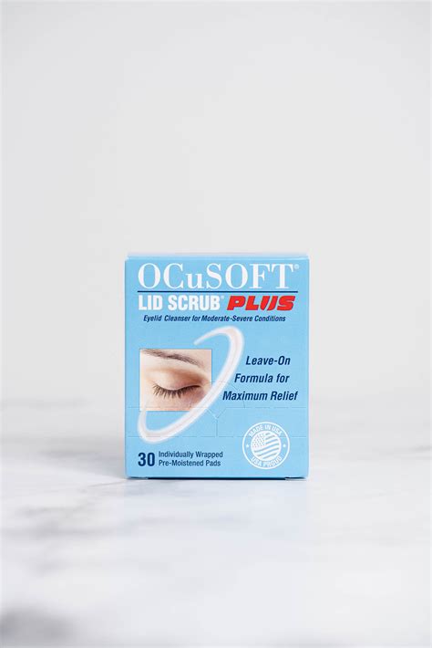 Ocusoft Lid Scrub Plus Eyelid Wipes One Stop Dry Eye Shop