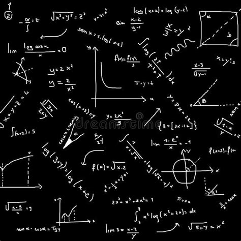 Formulas Science Math Background Stock Illustrations 3421 Formulas