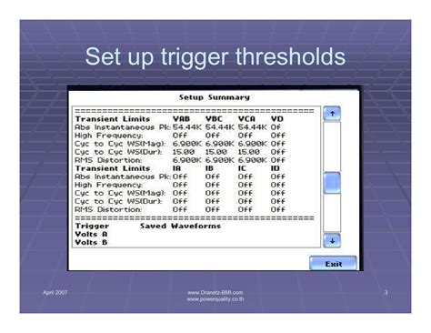 Pg4400 Capture Of Pf Capacitor Switching Transients An Intelligent Pq Instrument Power Quality