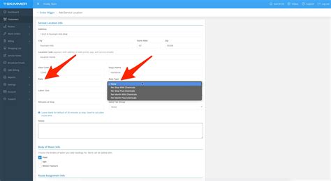 Add A Service Location Web Pool Software Videos And Tutorials Skimmer