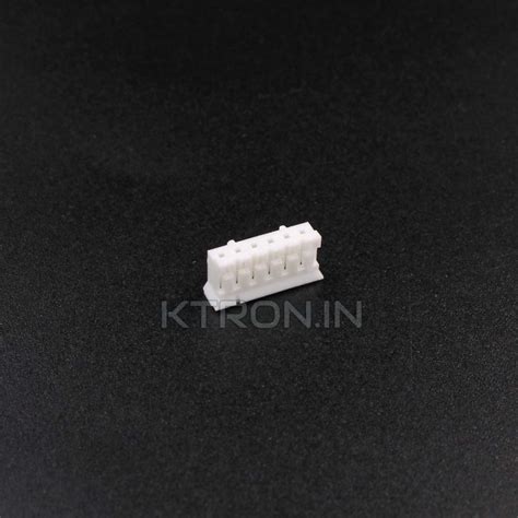 Buy 201 6 Pin Female Connector 2mm Pitch Ktron India