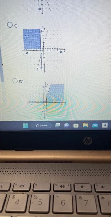 Solved Graph The Solution Set Of The System Of Linear Chegg