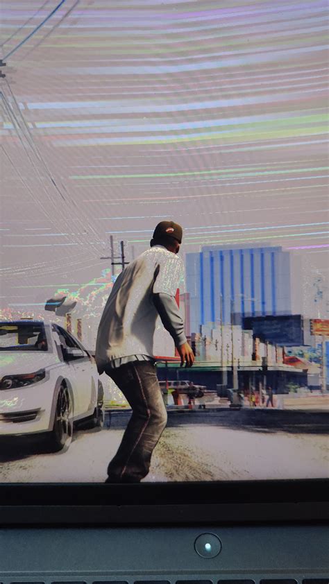 Does Anybody Know Why These Weird Lines And Washed Out Colors Appearing