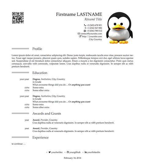 Pandoc Moderncv By Barraq