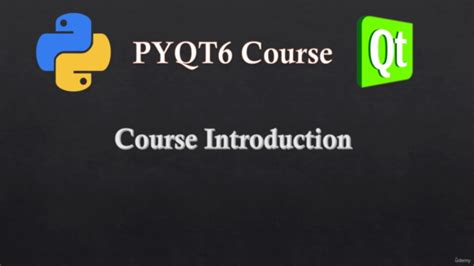 Python GUI Development With PyQt Qt Designer
