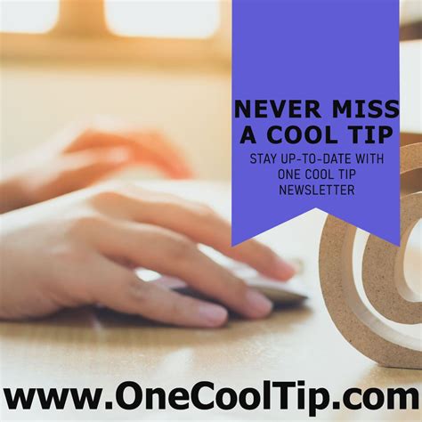 One Cool Tip On Linkedin Techtips Newsletter Onecooltip