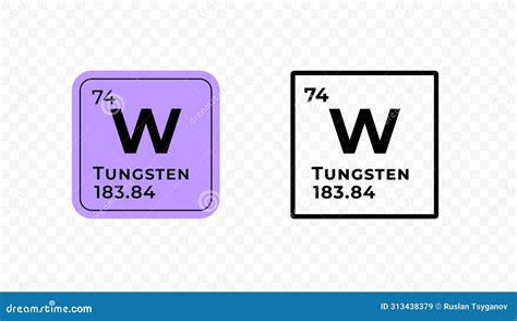 Tungsten Periodic Table Of Elements Royalty Free Stock Image 157362958 Tungsten Periodic Table Of Elements Royalty Free Stock Image 157362958