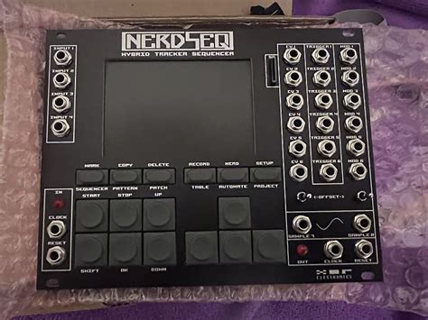 Xor Electronics Nerdseq Eurorack Tracker Sequencer Module Reverb Uk
