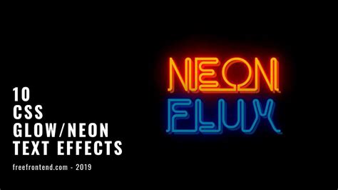 Css Tutorial 10 Css Glow Text Effects