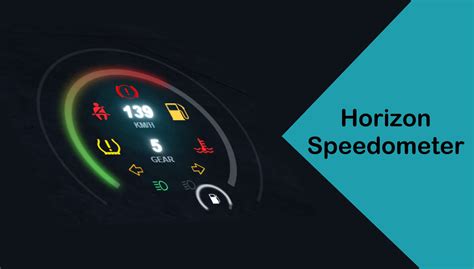 PAID STANDALONE Horizon Speedometer FiveM Releases Cfx Re Community