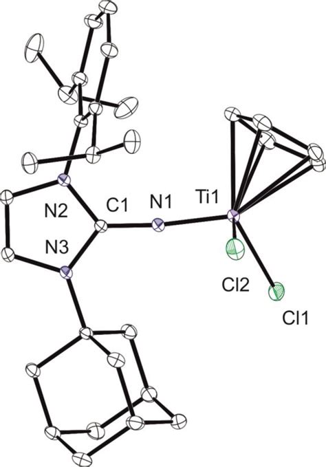 Figure S10 Molecular Structure Of 5b With Thermal Displacement Download Scientific Diagram