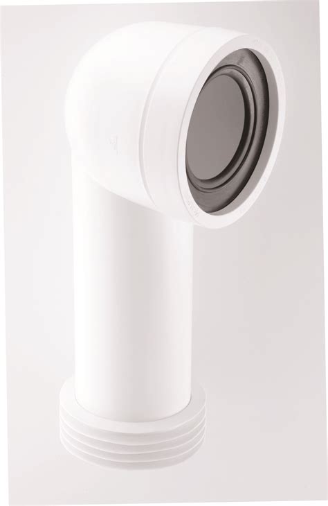 MC Rigid 90 Bent WC Pan Connector 4 110mm