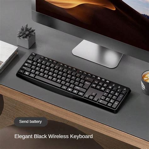Mute Wireless Keyboard And Mouse Computer Laptop Girls Office Typing High Value Portable
