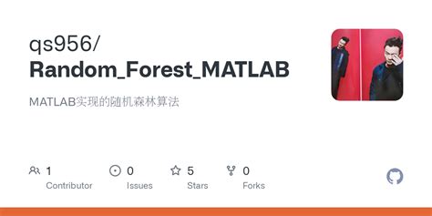 GitHub qs Random Forest MATLAB MATLAB实现的随机森林算法