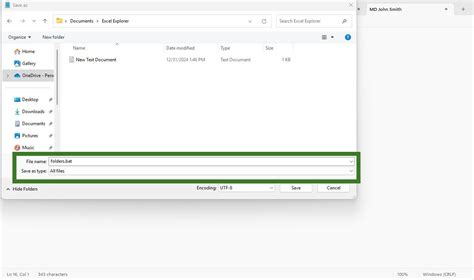 Create Folders Directly From Names In Excel