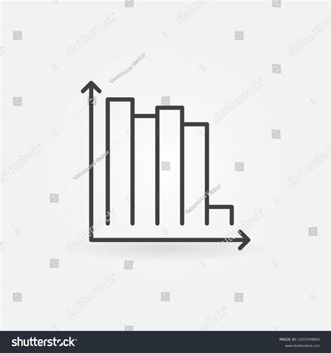 Declining Bar Graph Vector Devaluation Concept Stock Vector Royalty Free 2255549883 Shutterstock