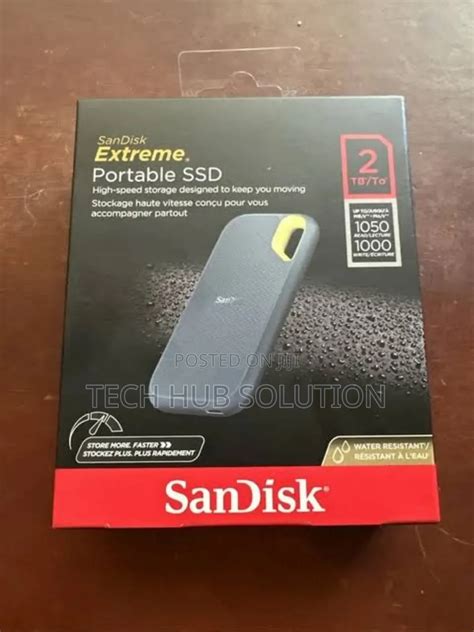 Sandisk Extreme Portable 2tb Ssd In Ilala Computer Hardware Techhub