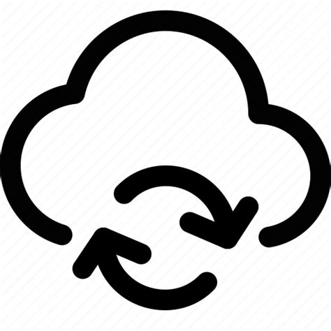 Cloud Sync Synchronization To Icon Download On Iconfinder