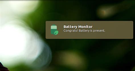A New Battery Monitor For Ubuntu With Clever Notifications Support